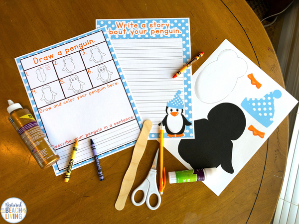 Printable Penguin Activities and Craft – shop natural beach living
