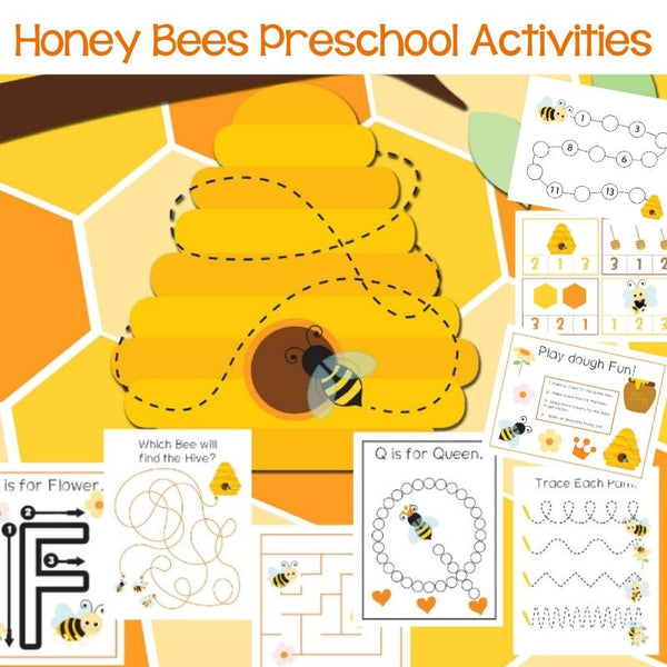 Honey Bee Preschool Activities – shop natural beach living